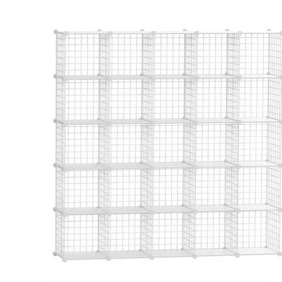 Storage & Organization | White Wire Grid Storage Organizer | Poshmark